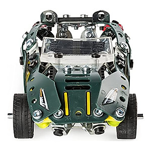 Meccano Erector Roadster 5-in-1 Building Kit, 174 Parts, STEM Engineering Education Toy for Ages 8 and Up