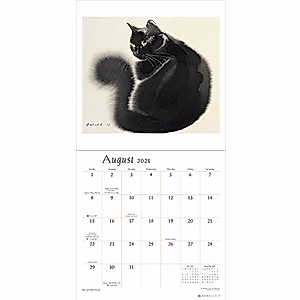 Artful Cat 2021 Calendar