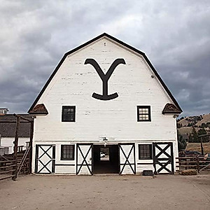 Montana Silversmiths Men's Yellowstone Dutton Ranch Belt Buckle Silver One Size