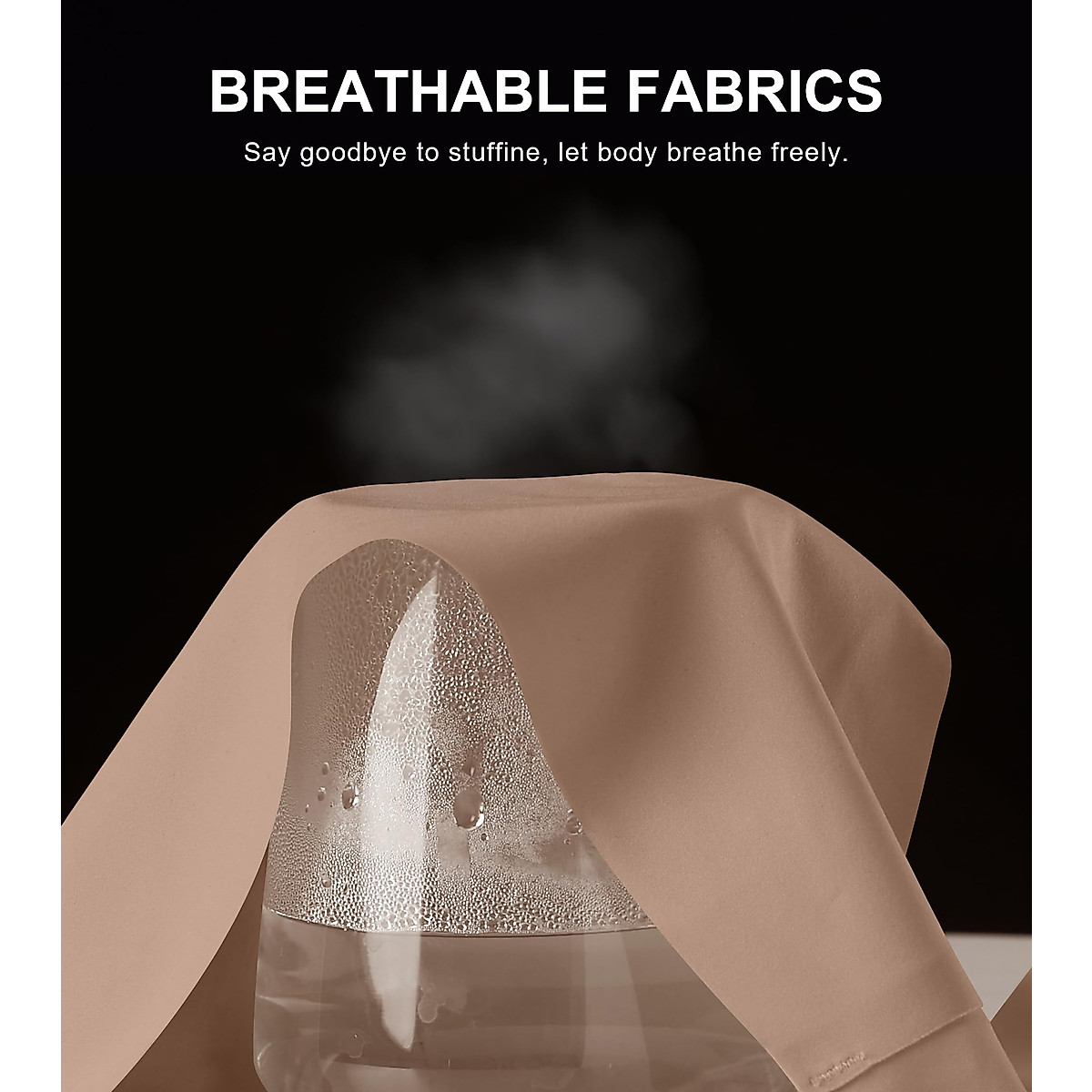 DEANGELMON Seamless Underwear for Women No Show Bikini Panties Comfortable Stretch Invisible Ladies Hipster Briefs 6 Pack Medium