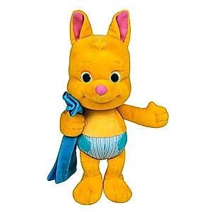 Snap Toys Word Party - Kip 10" Stuffed Plush Snuggle and Play Baby Wallaby with Blanket - from The Netflix Original Series - 18+ Months