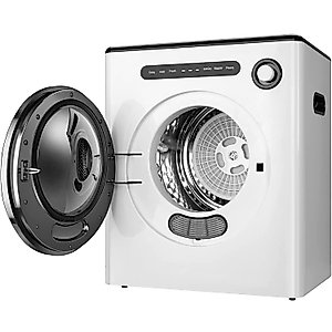 Geekman Compact Clothes Dryer 850W 9lbs Load Capacity, Ideal Portable Drying Machine for Tight Spaces, RVs, and Apartments Quiet, Robust and User-friendly