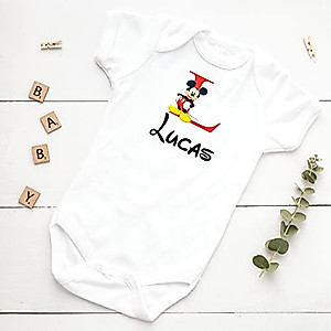 Personalized Insulated Stainless Steel Sippy Cup | Any Name or Text | Mickey Mouse Initial and Name | Sippy cup for toddlers | Sippy cup for baby