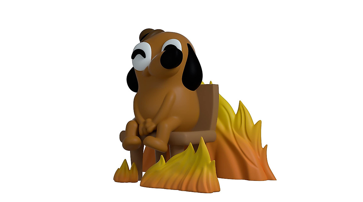 Youtooz This is Fine Dog Vinyl Figure - Meme Collection