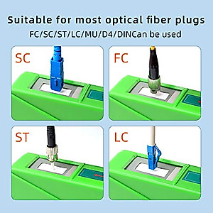 Optical Fiber Connector Cleaner Cassette Reel Cleanings 500+ Times for FC/SC/ST/LC/MU/D4 Connector