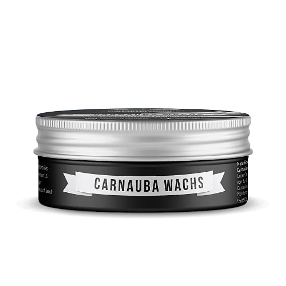 Momo's Garage® Carnauba Wax Varnish Quick Sealing Gloss Booster High Gloss Includes Pad + Microfibre Cloth Car Wax