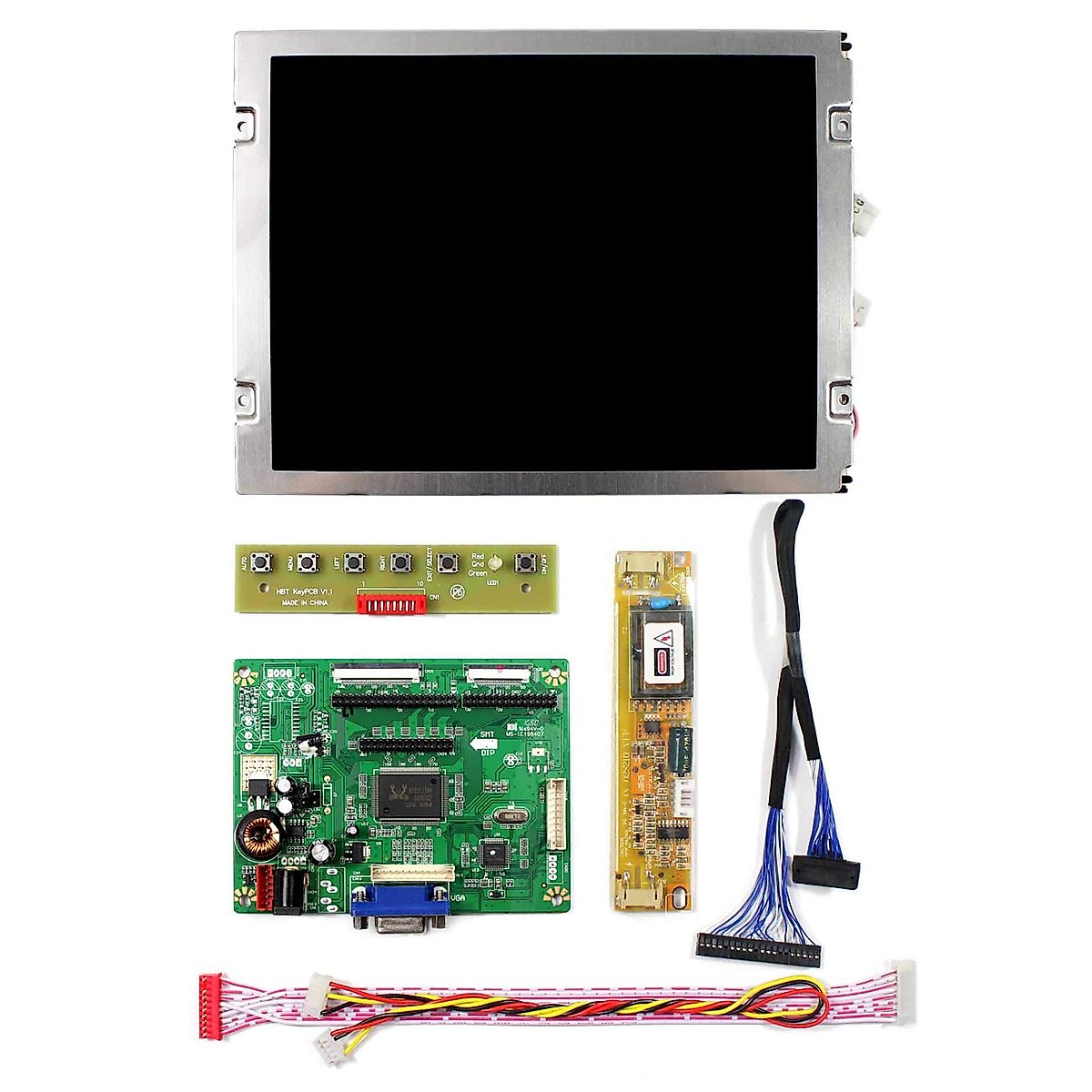 VSDISPLAY 8.4" 8.4 inch IPS LCD Screen AA084VC03 640X480 Display with VGA LCD Controller Board