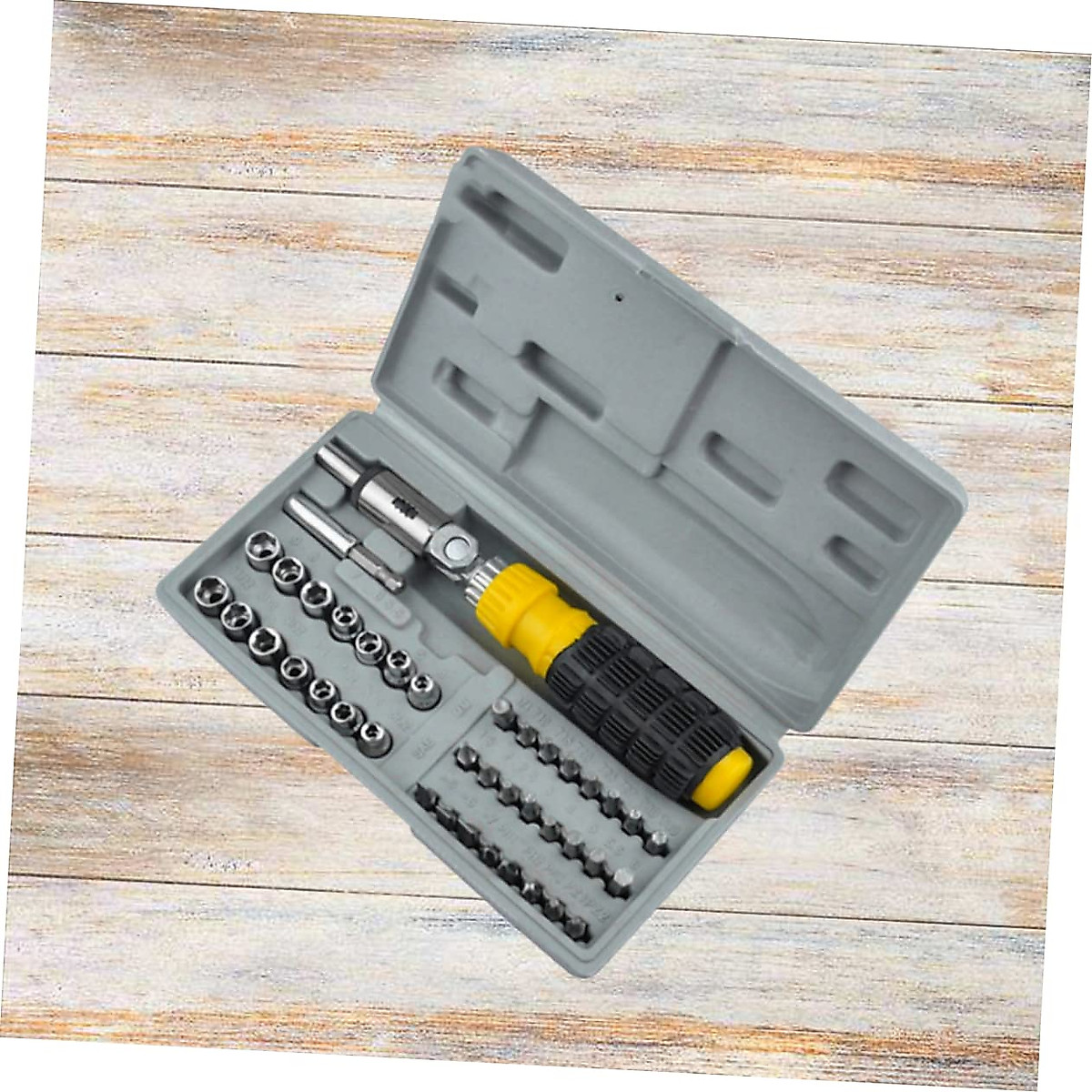 OSALADI 41pcs Mini Wrench Multi Screwdriver Mini Ratchet Screwdriver Mini Screwdriver Mini Socket Wrench Screwdriver Rod Sleeve Set Multifunction Plate Blush Set Screwdriver