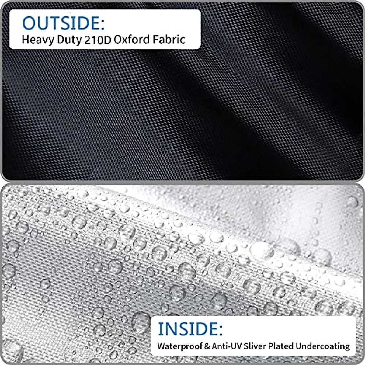 Rilime Treadmill Cover,Folding Treadmill Cover Waterproof Outdoor,Dustproof Cover for Nordictrack Treadmill Folding Running Machine,46" L X 38" W X 66" H