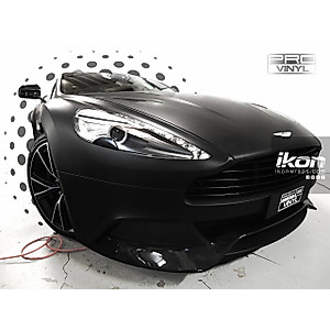 3M Scotchprint Series 1080 Matte Black Vinyl Car Wrap Film Sheet Roll - 3M1080 - 1ft x 1ft (sq/ft) (12in x 12in)