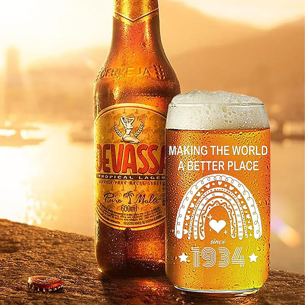 12th Birthday Gifts for Girls 12 Year Old Birthday Cups 2012 Birthday Present Happy 12th Birthday Cute Glass Cups with Lids and Straws 12th Birthday Party Decorations Gifts Ideas 16 Oz Can Glass