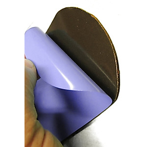 Trad Gear Whitetail Deerskin Leather Bow Grip Saddle Self Adhesive Padded Archery Recurve (Black)