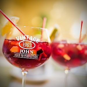 Personalized Balloon Gin Glass (Custom Product)