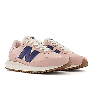 New Balance Women's 237 V1 Classic Sneaker, Pink Haze/Moon Shadow, 10