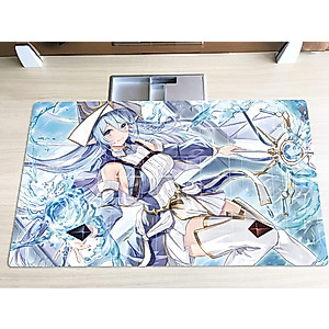 New Anime Dark Magician Girl Playmat Trading Card Game DMG Play Mat + Free Bag (ZD039-606-A)