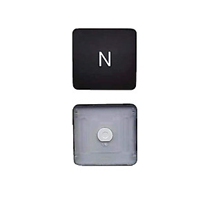 Replacement Individual N Key Cap and Hinges are Applicable for MacBook Pro A1706 A1707 A1708 Keyboard to Replace The N Key Cap and Hinge