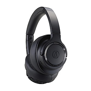 Audio-Technica ATH-SR50BT Bluetooth Wireless Over-Ear Headphones, Black (ATH-SR50BTBK)