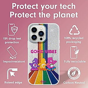 Sonix x Care Bears Case for iPhone 12 Pro Max Featuring Built in Self-Aligning Compatibility with MagSafe Charging [10ft Drop Tested] Protective Good Vibes Rainbow Case for Apple iPhone 12 Pro Max