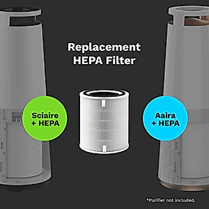 DH Lifelabs Aaira + HEPA and Sciaire + HEPA Replacement 3-1 HEPA Filter