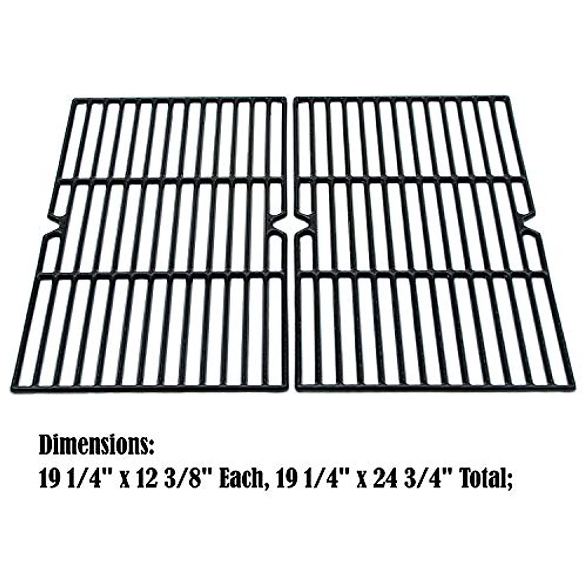 Direct Store Parts DC107 Polished Porcelain Coated Cast Iron Cooking Grid Replacement for Charmglow, Jenn-Air, Costco Kirkland, Aussie, Grill Zone, Nexgrill.Gas Grills and Others