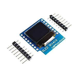 Gump's grocery OLED Shield for WeMos D1 Mini 0.66" inch 64X48 IIC I2C for Arduino Compatible