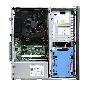 HP 800 G3 Small Form Computer Desktop PC, Intel Core i5-6500 3.20GHz Processor, 16GB Ram, 256GB NVMe SSD + 2TB HDD, New 24-inch Monitor, WiFi & Bluetooth, Wireless Keyboard Mouse, Windows 10 (Renewed)
