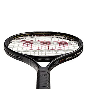 Wilson Pro Staff 26 V13.0 Youth Tennis Racket, Carbon Fibre, Black, WR050410U