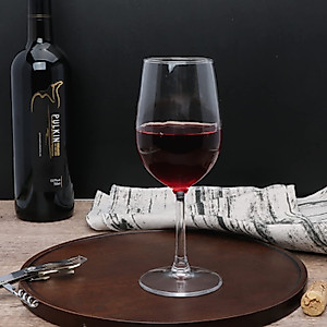 Cadamada Wine Glasses,11oz Crystal Wine Glasses,for Red or White Wine, High-end Banquet, Party, Bar, Wedding, Gift (12 pcs)