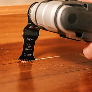 Starlock™ 1-3/8" Japanese Tooth Hardwood Oscillating Multi-Tool Blade, 10PC (Fits: Bosch and Fein. Also fits non-Starlock multi-tools: Milwaukee, Ridgid, Makita, Rockwell and more)