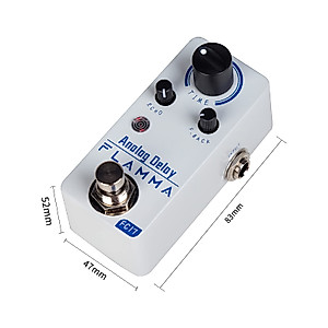 FLAMMA FC17 Analog Delay Pedal Vintage Delay Effects Electric Guitar Pedal True Bypass