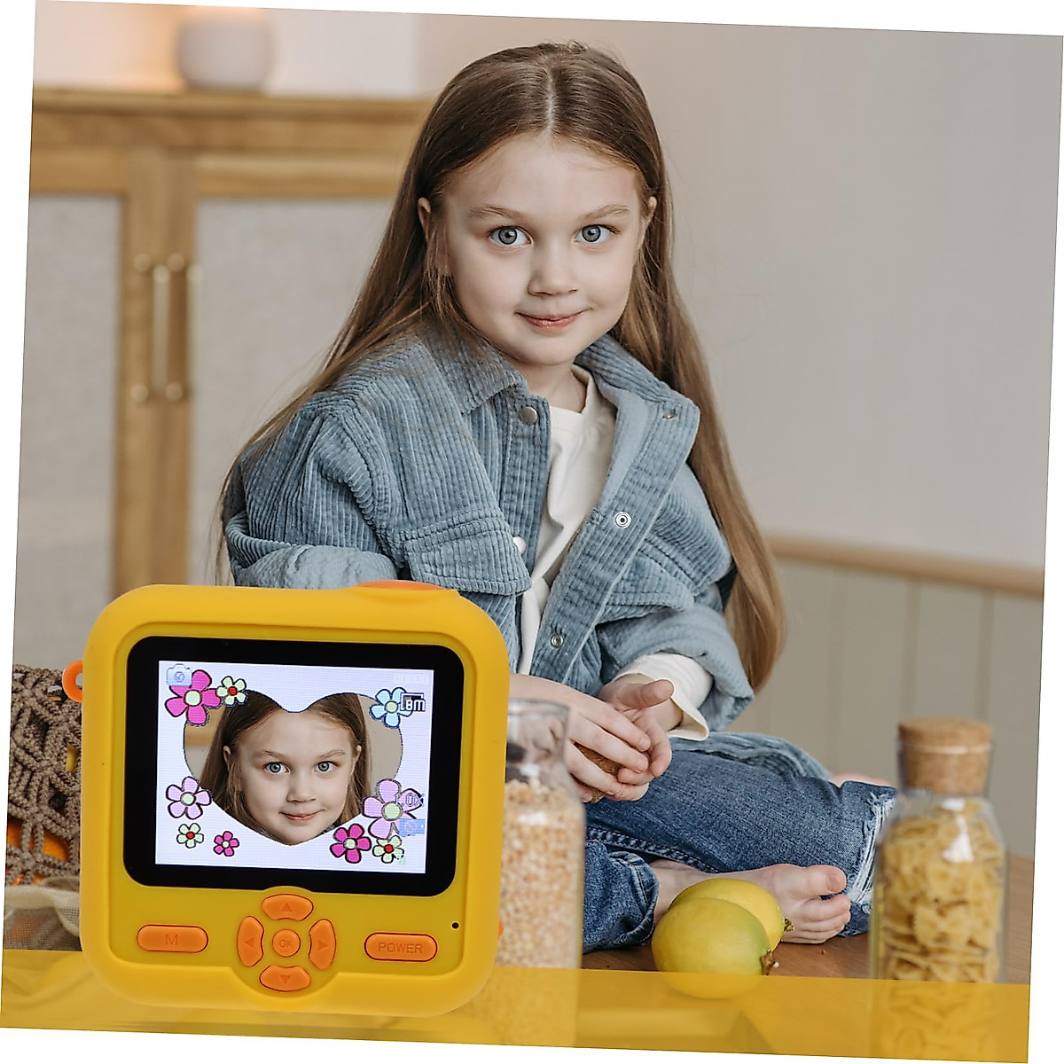 ibasenice Cartoon Children's Camera Toys Camera for Kids Mini Room Children Camera Kids Camera 5 Year Old Boy Toddler Digital Camera Abs