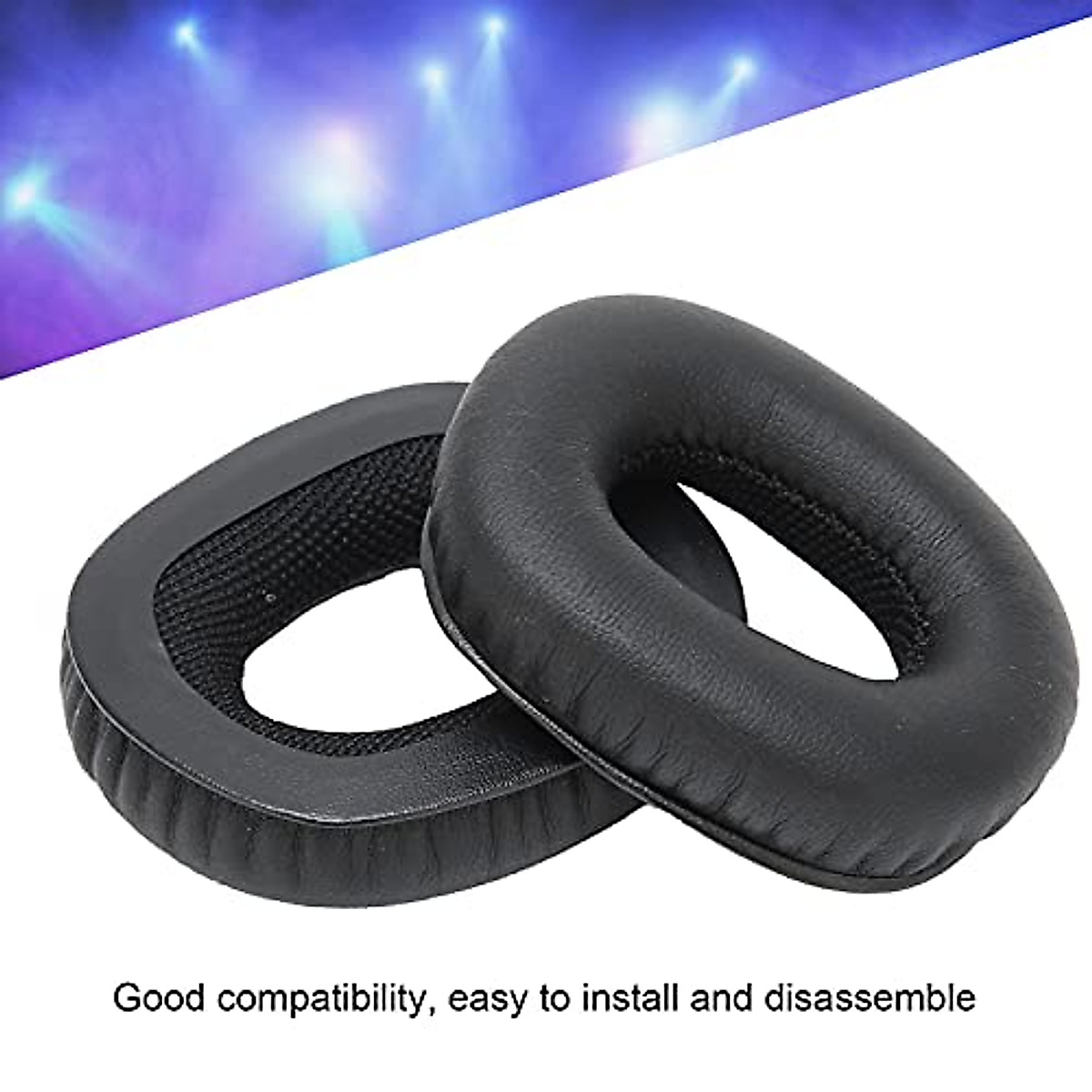 Ear Pad Headphone,Headphone Ear Pad Sponge Cushions Replacement Fit for Logitech UE4500/UE3600/UE4000, Durable and Longlasting Headset Earpad Headphone Cushion Replacement