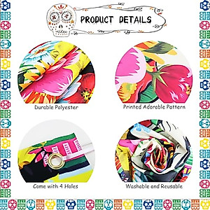 Mexican Day of The Dead Party Decoration Supplies Backdrop Banner for Mexican Fiesta Skull Flowers Photo Booth Background Dia DE Los Muertos for Alebrijes Mexicanos Home Wall Door Decor，5x3FT