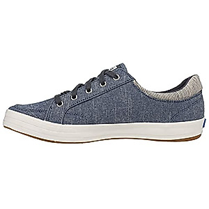 Keds Center 2 Lace Up, Sneaker womens, Chambray Navy, 7.5