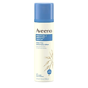 Aveeno - Active Naturals Positively Smooth Shave Gel with Natural Soy - 7 oz.