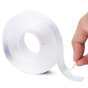 Mr. Pen- Double Sided Tape, 0.7 Inch, Transparent, Double Sided Tape for Walls, Double Sided Adhesive Tape, Mounting Tape, Adhesive Tape, Two Sided Tape, Double Stick Tape, Double Face Tape