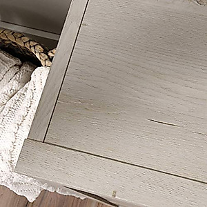 Sauder Pacific View Dresser, L: 55.827" x H: 17.48" x W: 34.567", Chalked Chestnut Finish