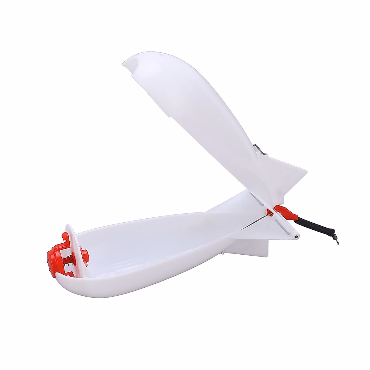 Naroote Fishing Float Holders Ball Fishing Gear Bait Tool Fishing Feeder Fishing Bait Trap Carp Feeder Float Bait Holder, Portable Bomb Float Lure Bait Holder Wear Resistance for Nesting