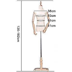 TOPRP Mannequin Display Stand Manikins Tailors Dummy Female Tailors Dummy Dressmakers Fashion Students Mannequin Display