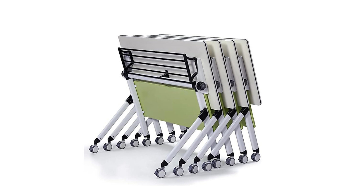 HM&DX Folding Training Table - Compact Mobile Conference Desk