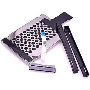 Deal4GO 2.5" HDD Caddy Bracket with SATA Hard Drive Cable DD0G7BHD011 L23889-001 Replacement for H P Pavilion 15-CS 15-CS0050TX 15-CS0051WM 15-CS0010DS 15-CS0010CA