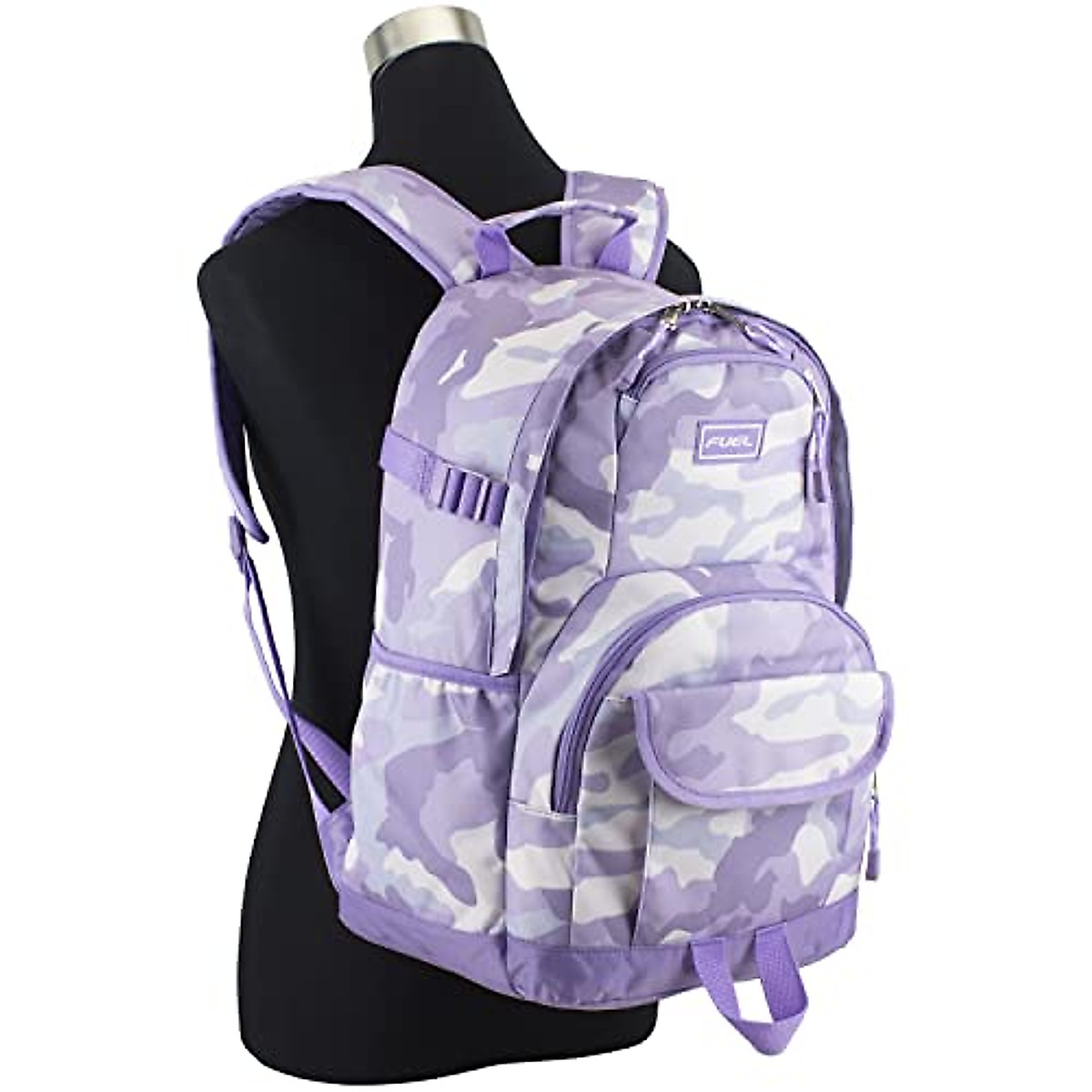 Eastsport Multi-Purpose Millennial Tech Backpack - Purple Camo