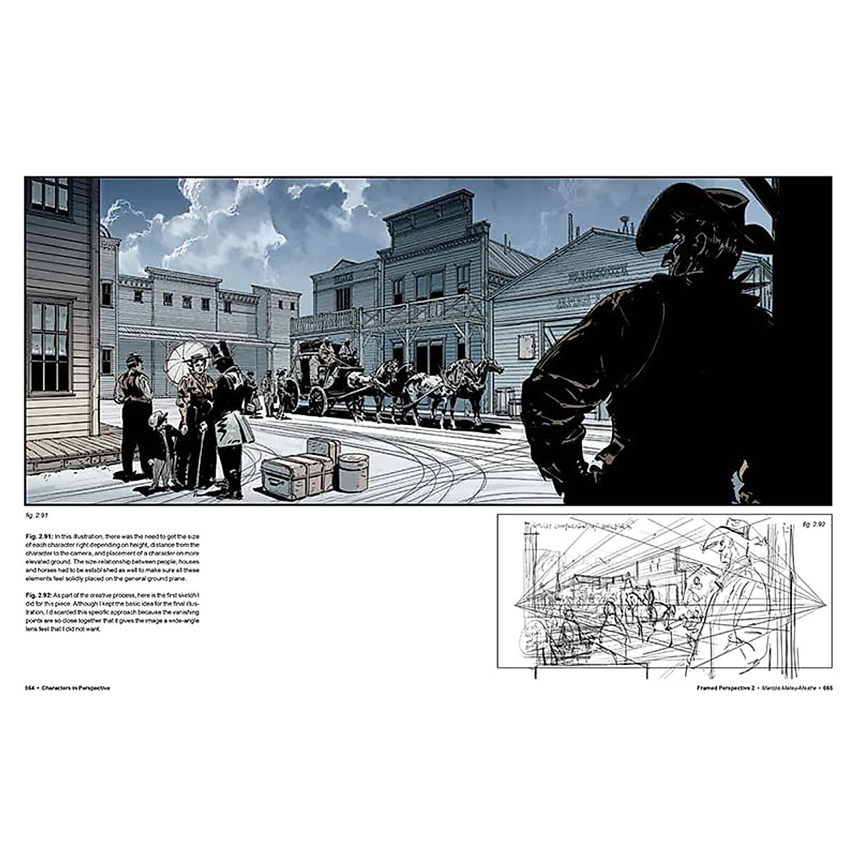 Framed Perspective Vol. 2: Technical Drawing for Shadows, Volume, and Characters