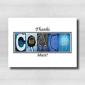 Thank you Swim Coaches Gift, Swim Team Gifts, Players can SIGN the white area of the 8x10 OR 11x14 photo print