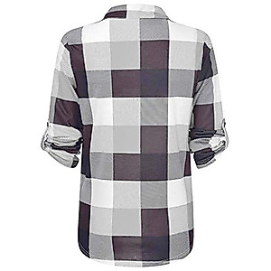 Blouses for Women Fashion 2021, Shirt Fleece Sweatshirts Cheap Trendy with Pockets Sweaters Crewneck Fuzzy Plus Size Jackets for Women Christmas Shirts for Women Plus Size