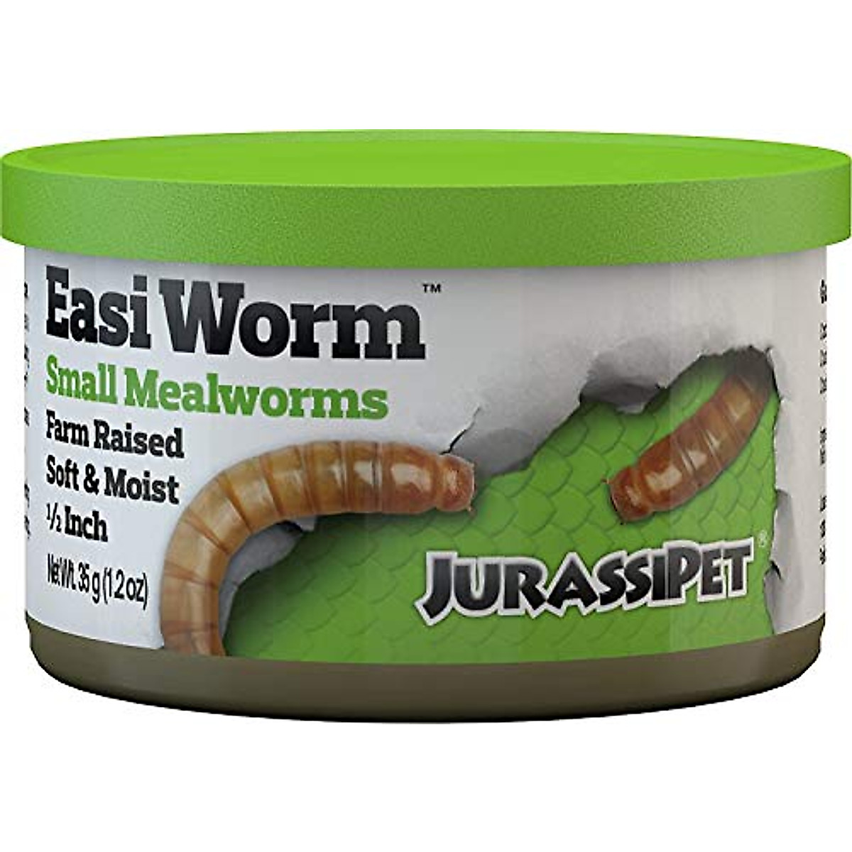 JurassiDiet - EasiWorms: Small, 35 g / 1.2 oz