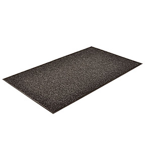 Notrax - 117S0034CH NoTrax 117 Heritage Rib Entrance Mat, for Lobbies and Indoor Entranceways, 3' Width x 4' Length x 3/8" Thickness, Charcoal