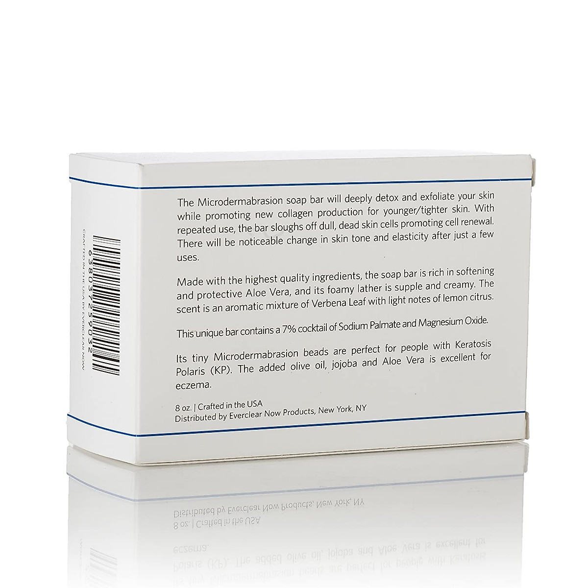 Microdermabrasion Keratosis Pilaris, Folliculitis & Acne Exfoliating Deep Cleansing Scrub Soap, KP Bump Eraser, Back & Butt Acne Exfoliant, Wash Cleanser - Rough, Bumpy & Dry Skin Gets Rid Of Redness