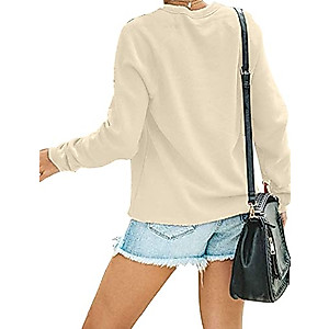 MOUSYA Halloween Skeleton Sweatshirt Women Skull Shirt Funny Coffee Skeleton Hoodie Fall Long Sleeve Pullover Tops