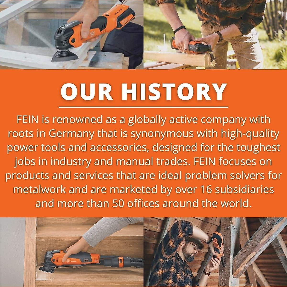 Fein MultiMaster MM 300 Plus Start Oscillating MultiTool Set with QuickIn System - StarLockPlus Mount, 250 W, 11,000-20,000 OPM - 72297261090